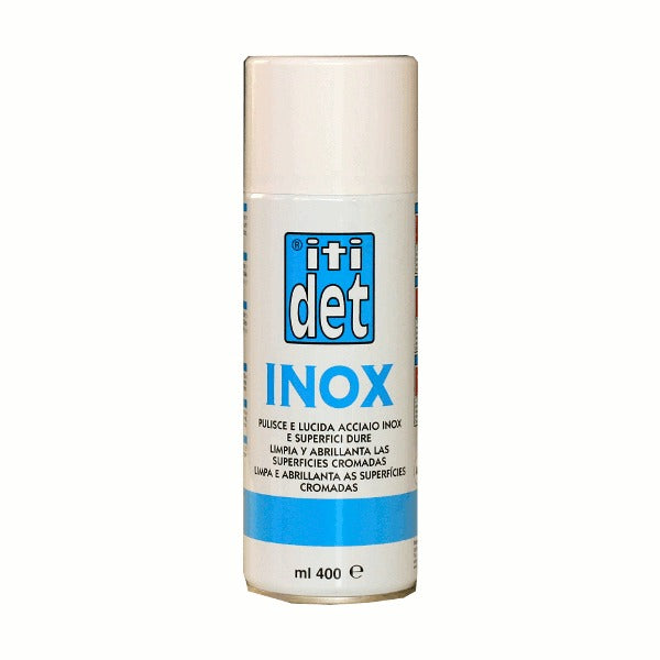 Inox Detergente per acciaio inox 400 ML – RG Distribuzioni